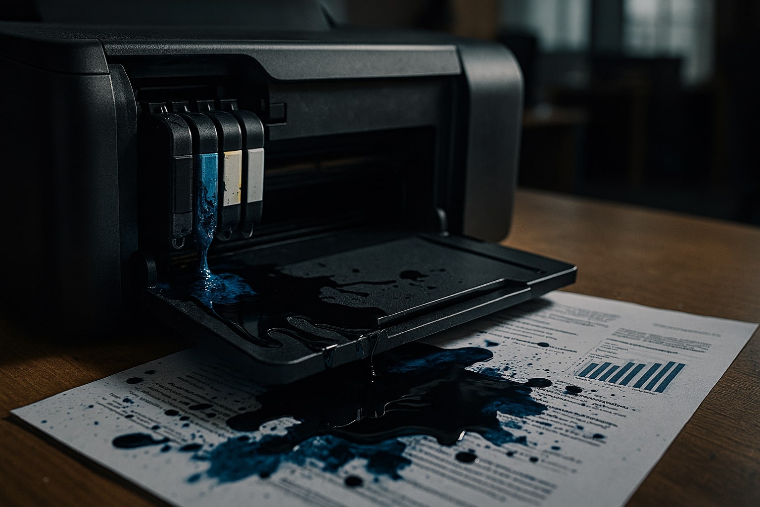 Penyebab Tinta Printer Bocor & Cara Mengatasinya